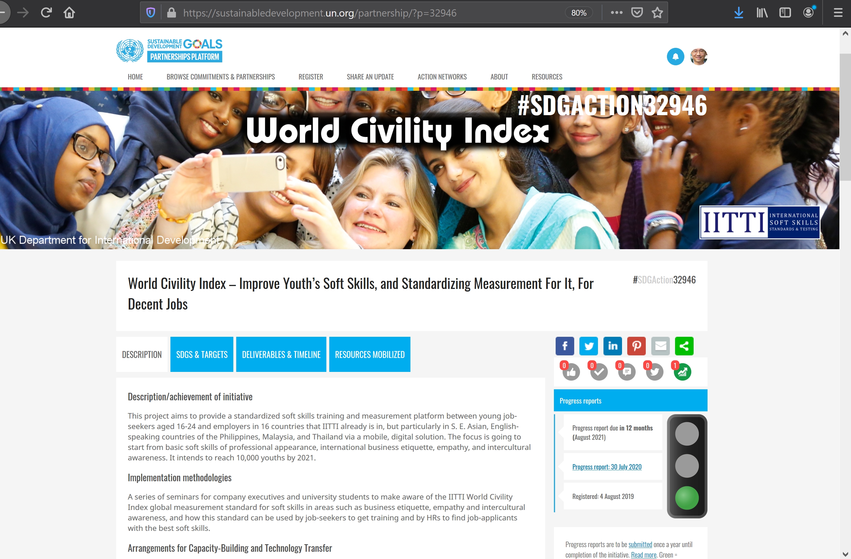 IITTI - World Civility Index, Global Soft Skills Standard Credentialing
